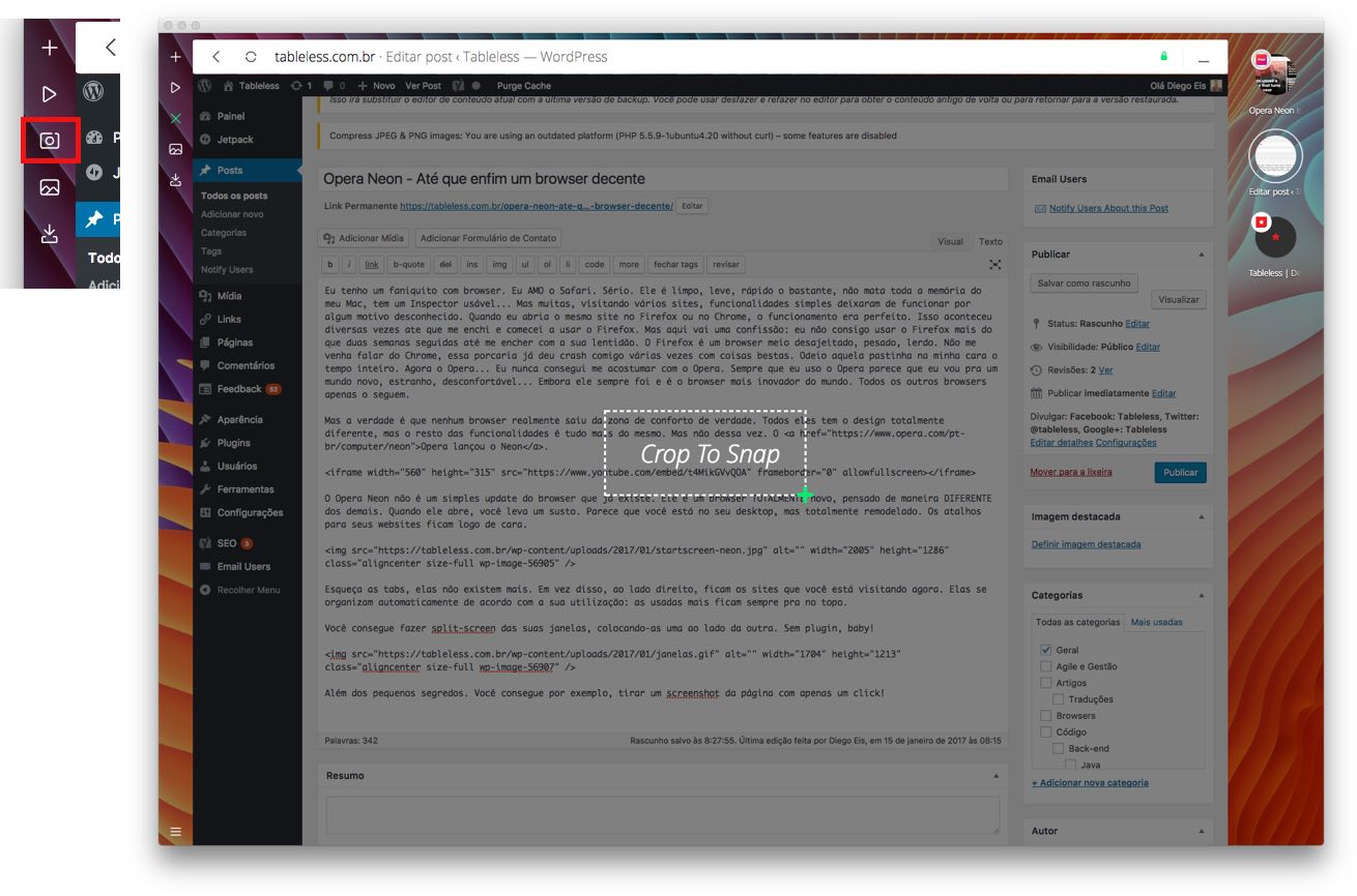 Opera Neon – Até que enfim um browser decente - Tableless - Website com artigos e textos sobre ...